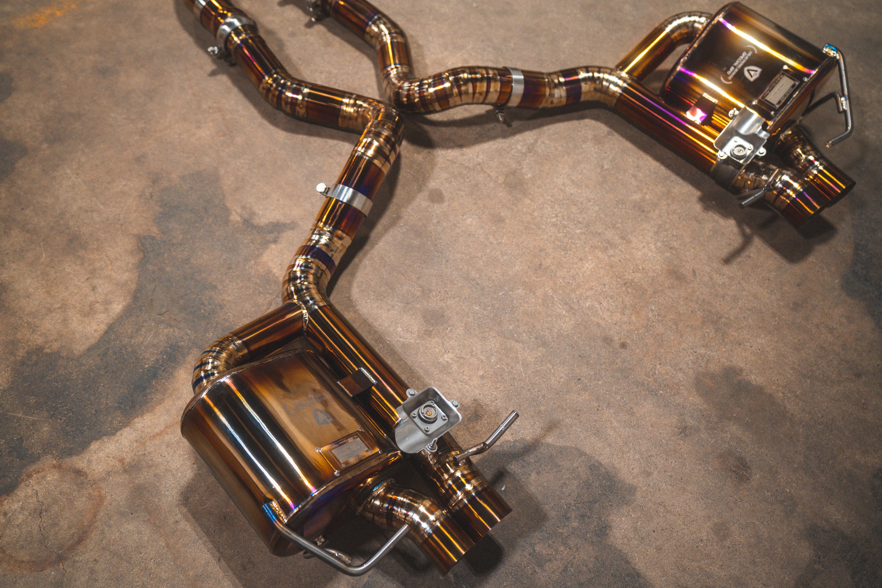 Mercedes W205 C63 / C63s Valved Sport Exhaust System – Valvetronic Designs