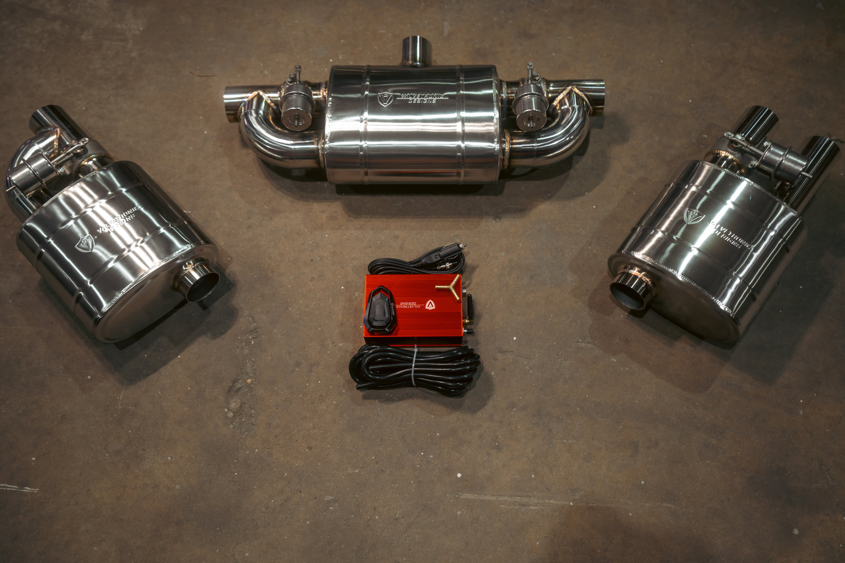 Universal VALVED Muffler Kit – Valvetronic Designs