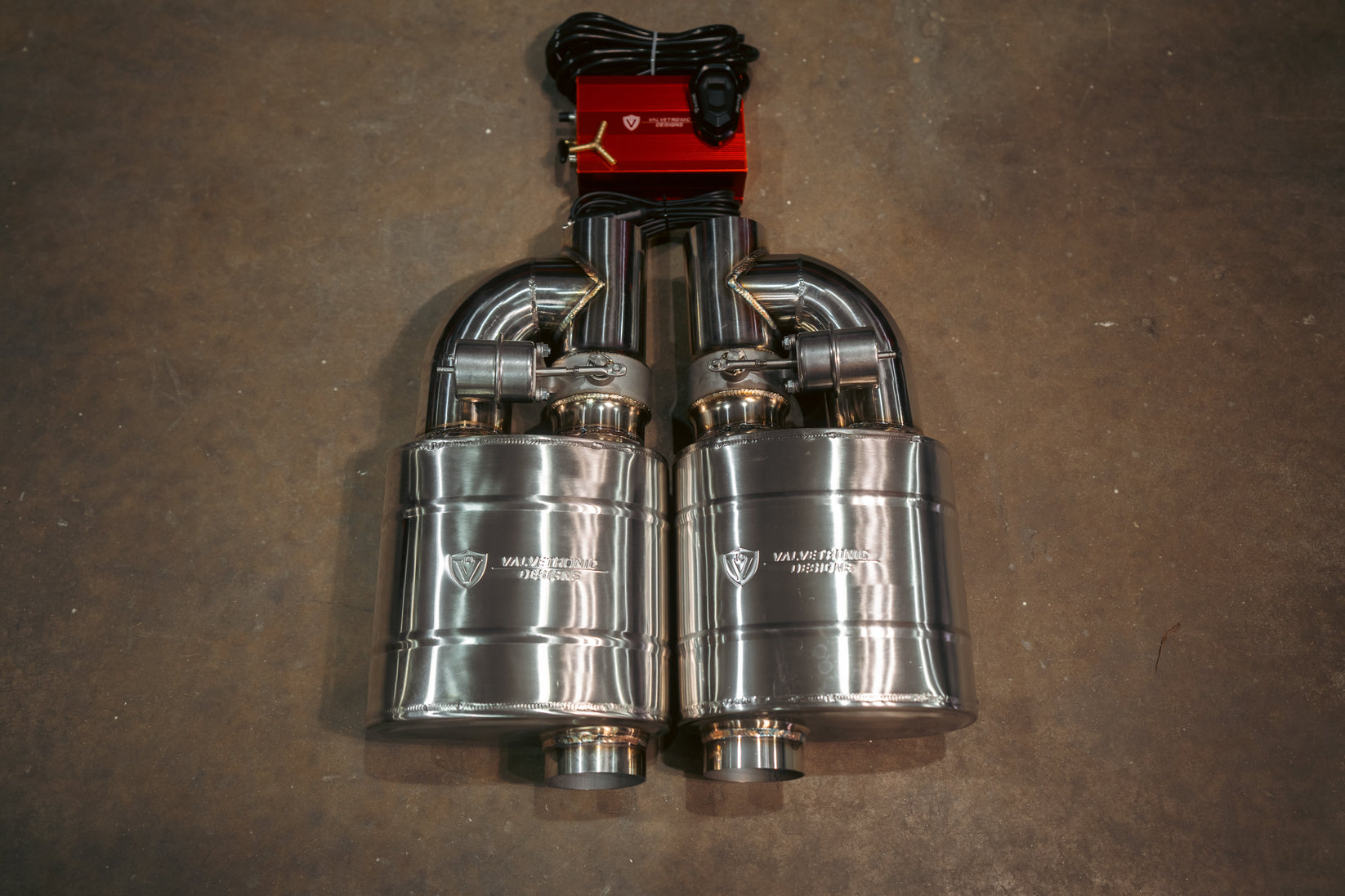 Universal VALVED Muffler Kit – Valvetronic Designs
