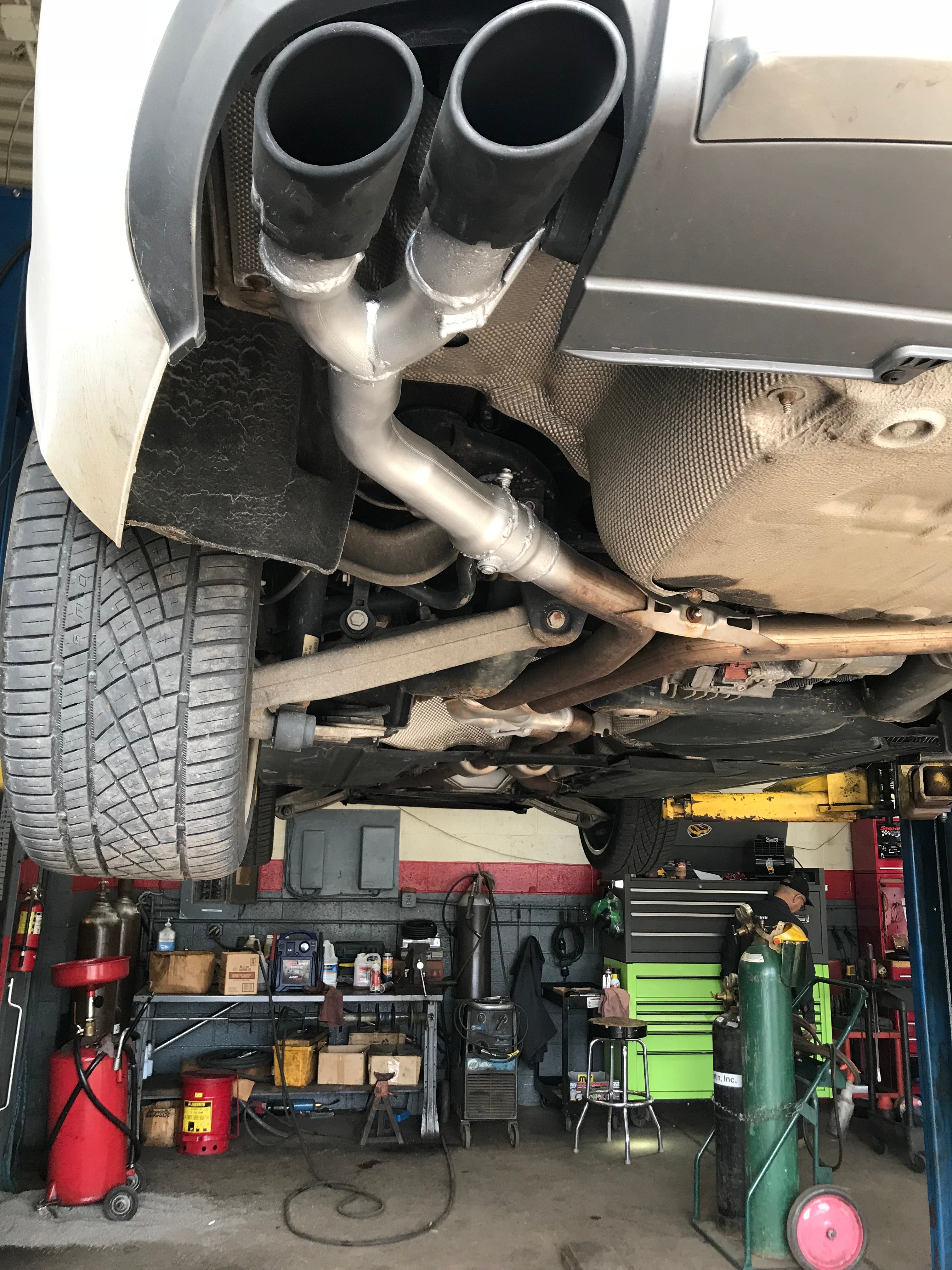 Complete exhaust system kits store