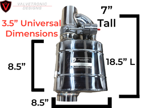 Universal VALVED Muffler Kit – Valvetronic Designs