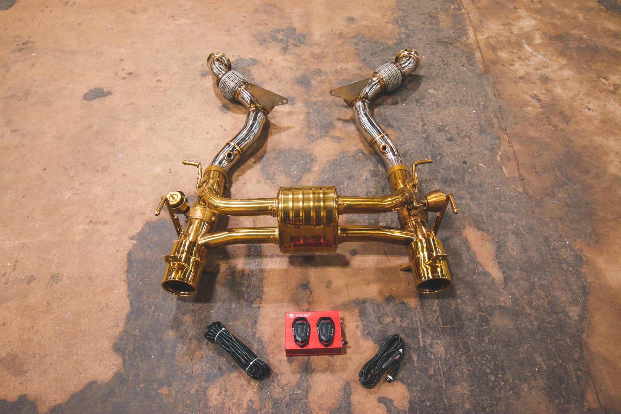 Ferrari 488 GTB Valved Sport Exhaust System – Valvetronic Designs